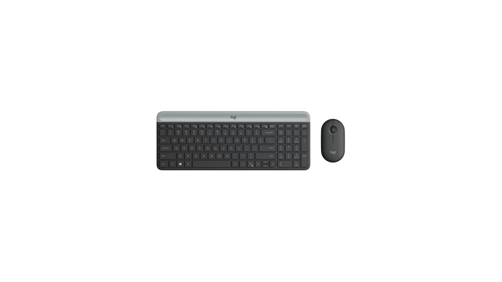 LOGITECH set bežični miš i tastatura MK Slim grafitni SR YU Cene i akcije