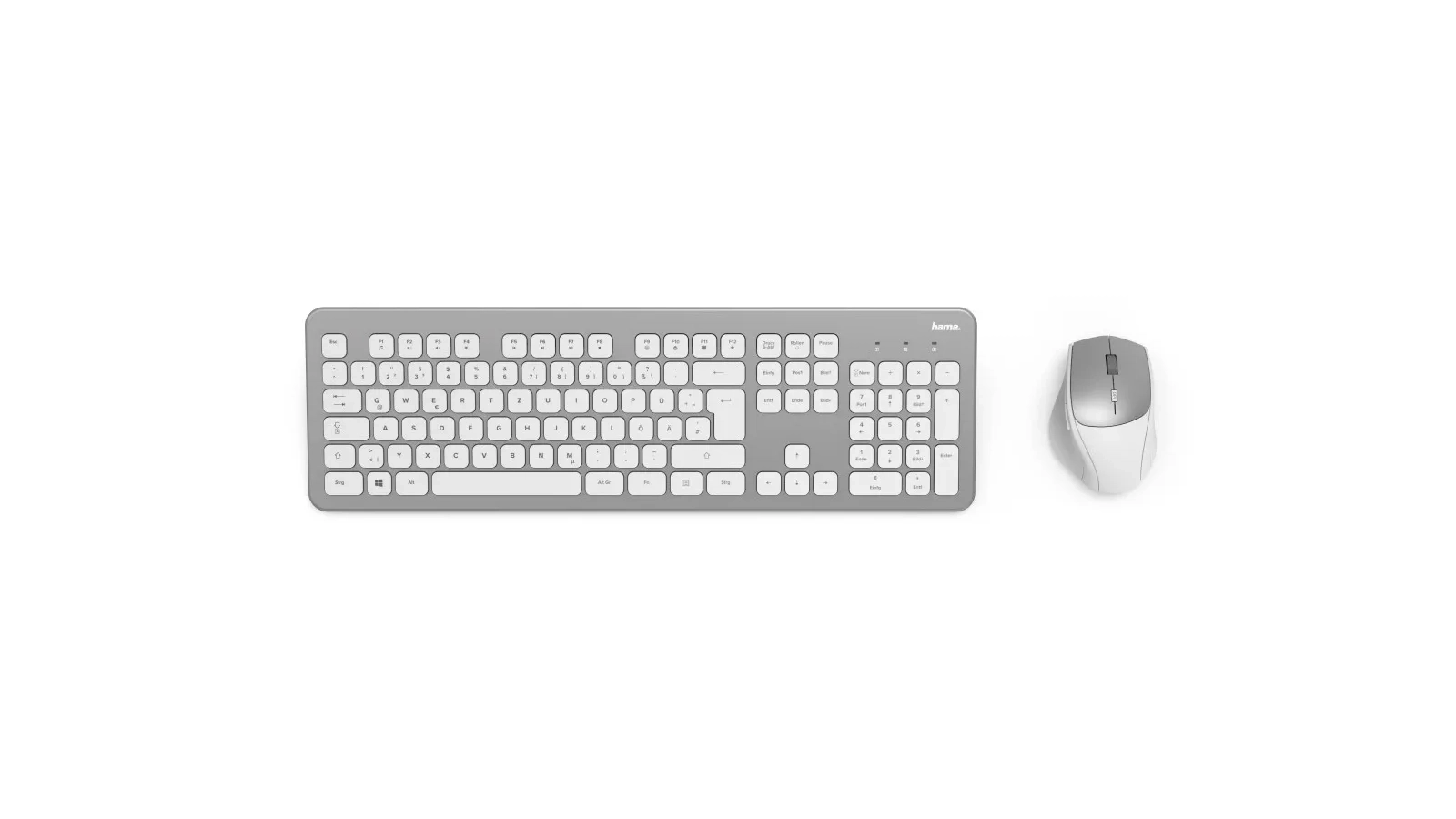 HAMA set bežični miš i tastatura KMW-700 beli SR(YU) - Cene i akcije