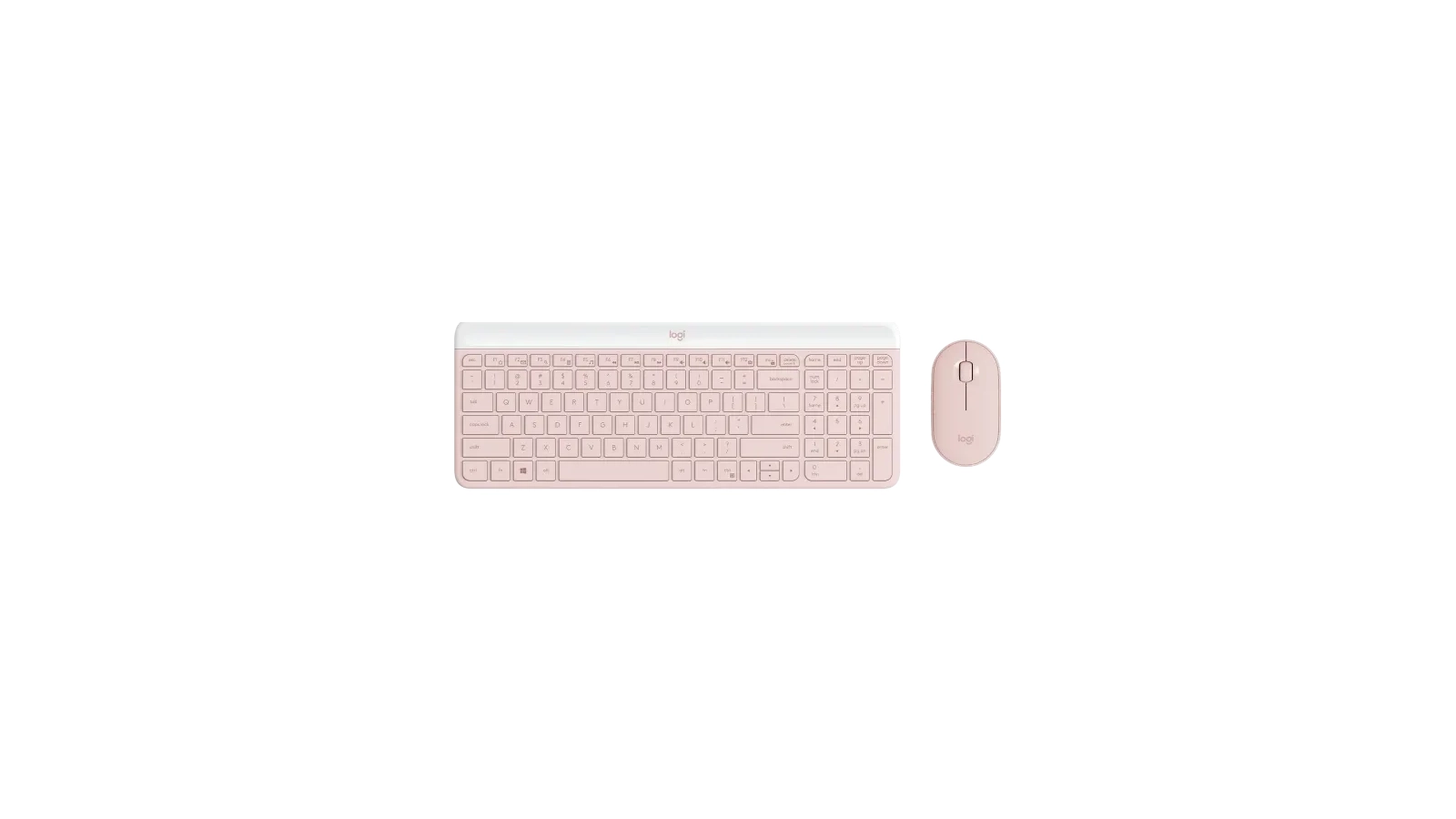 LOGITECH set bežični miš i tastatura MK470 Slim roze EN(US) - Cene i akcije