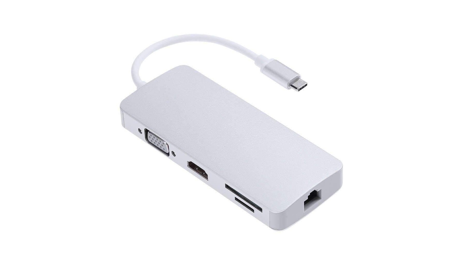 FAST ASIA konverter USB (m) na VGA/HDMI/SD/Micro SD/RJ-45/2xUSB 3.0/USB ...