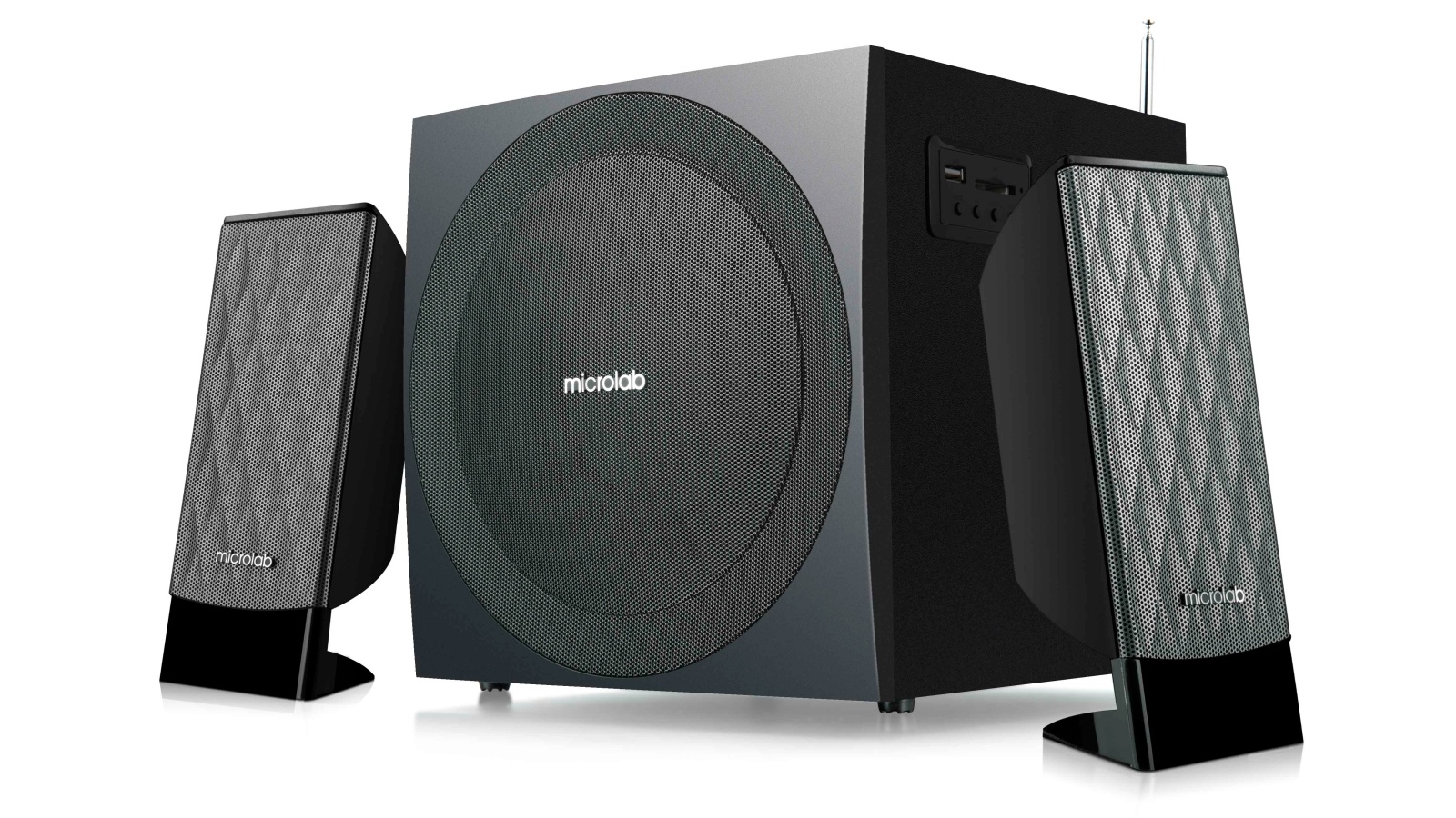 MICROLAB zvučnici za kompjuter M-300U 2.1 - Cene i akcije