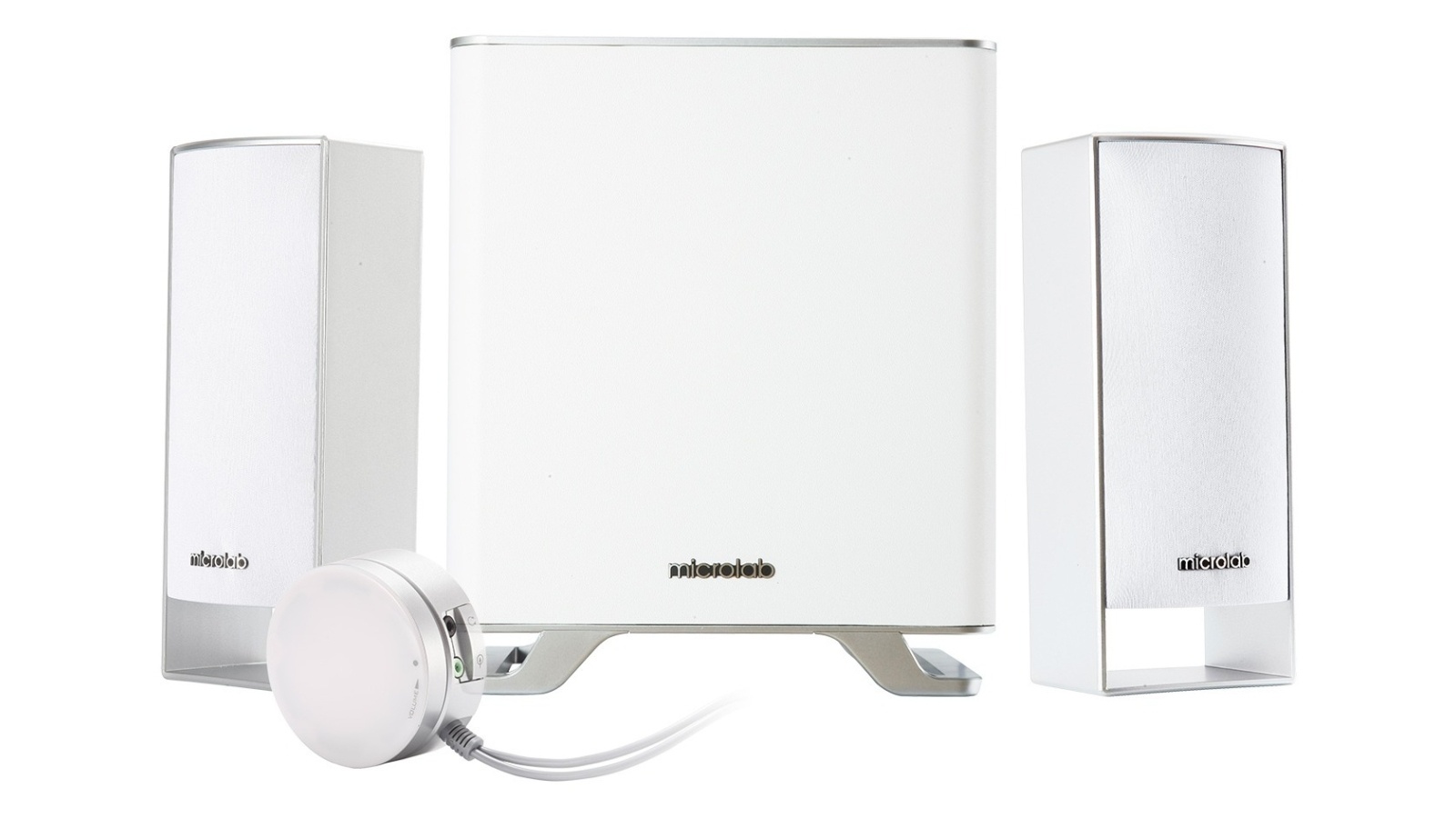 MICROLAB zvučnici za kompjuter M-600BT 2.1 beli - Cene i akcije