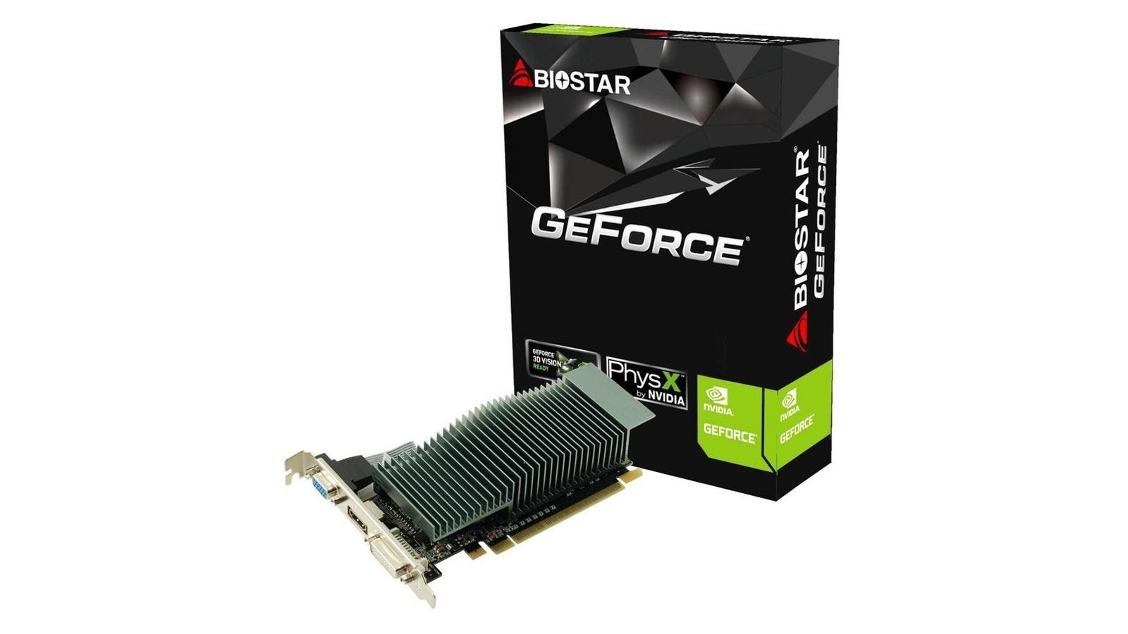 BIOSTAR nVidia GeForce G210 LP 1GB GDDR3 64-bit grafička kartica - Cene ...