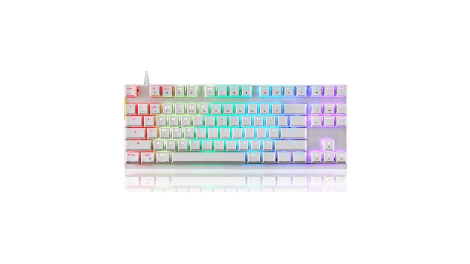 MOTOSPEED tastatura K82 bela - Cene i akcije