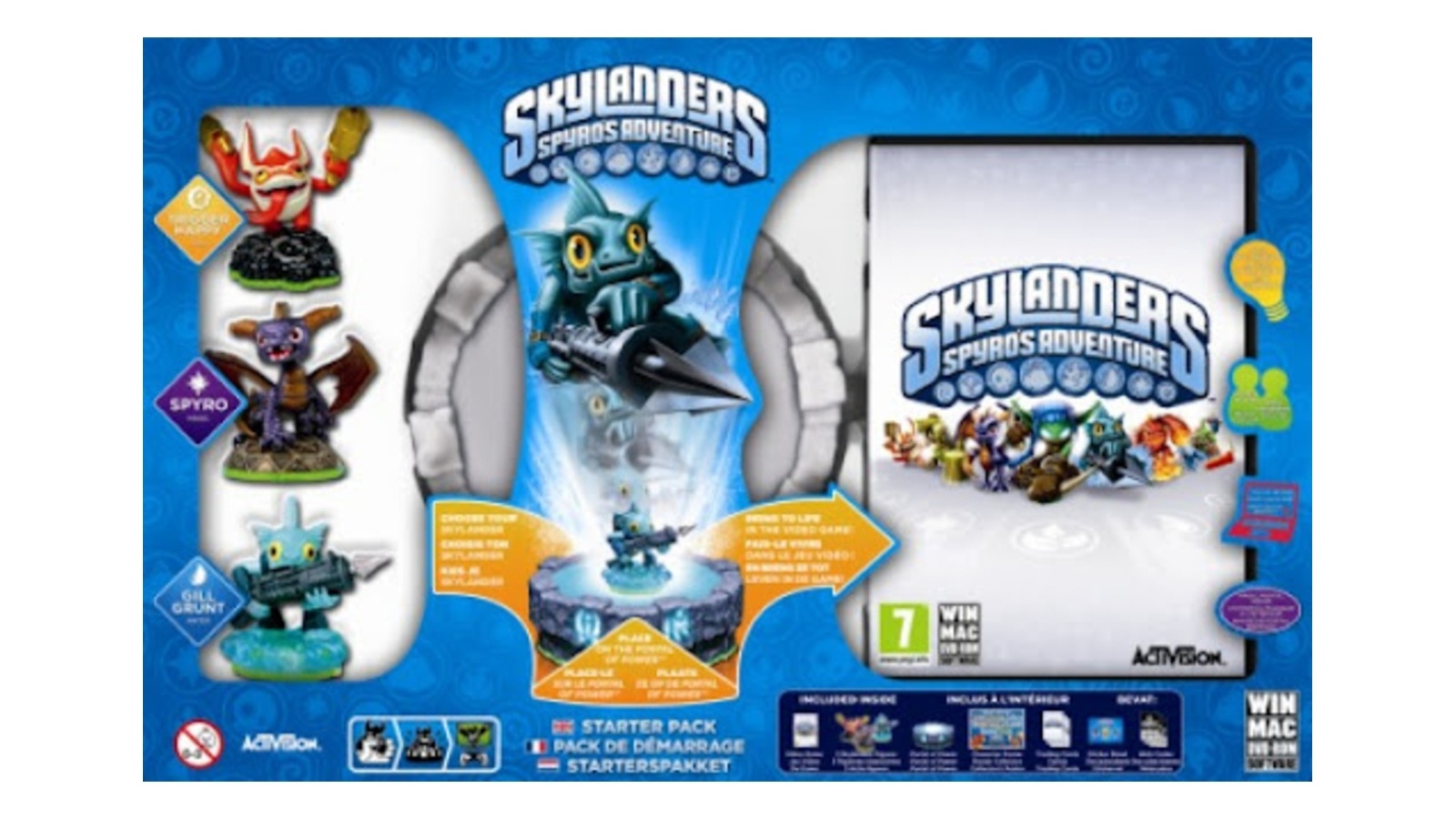 PC Skylanders Starter Pack (Game + Portal of Power + 3 figure - Cene i ...