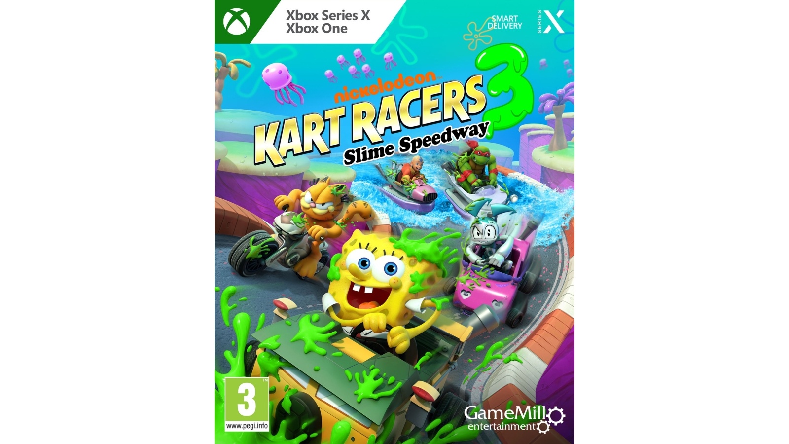 XBOX One/XBOX Series X Nickelodeon Kart Racers 3: Slime Speedway - Cene ...