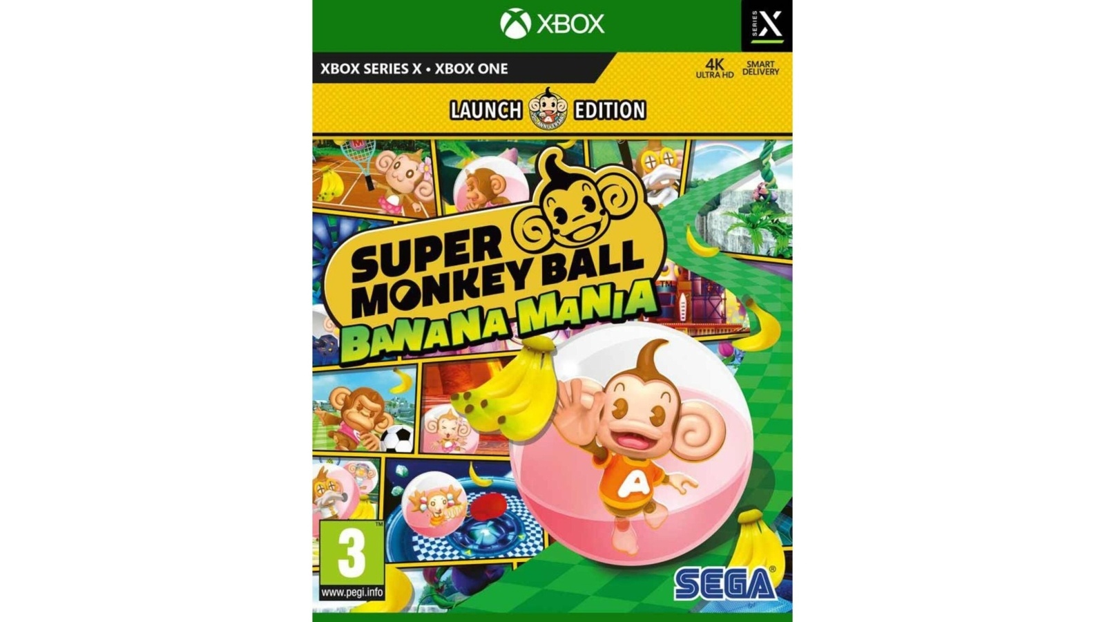 XBOX One/XBOX Series X Super Monkey Ball: Banana Mania - Launch Edition ...