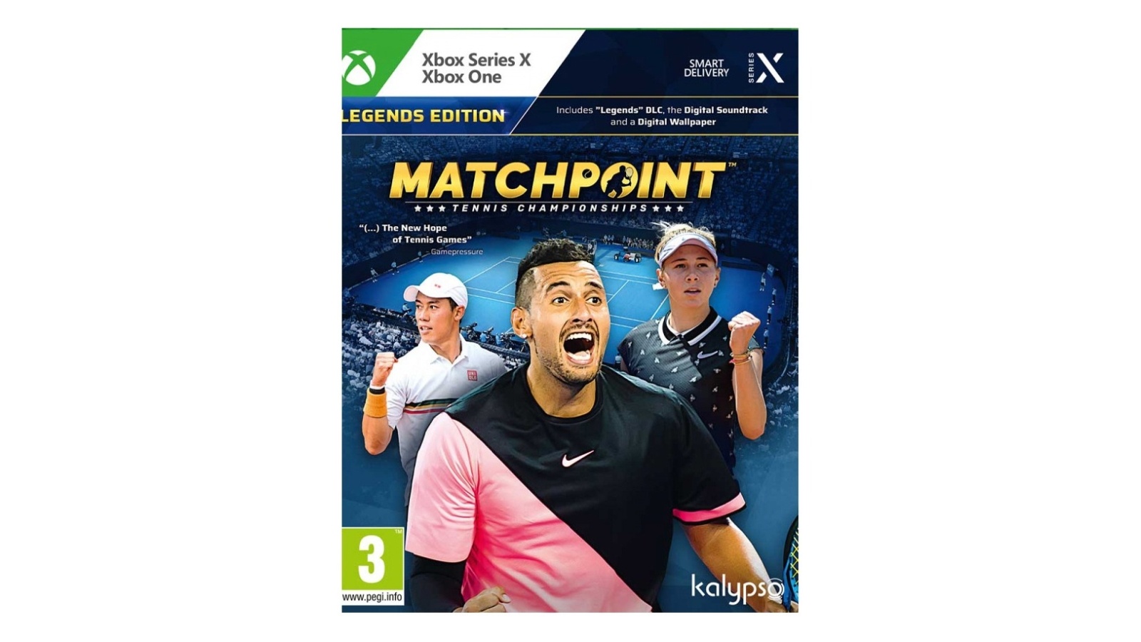 XBOX Series X/XBOX One Matchpoint: Tennis Championships - Legends ...