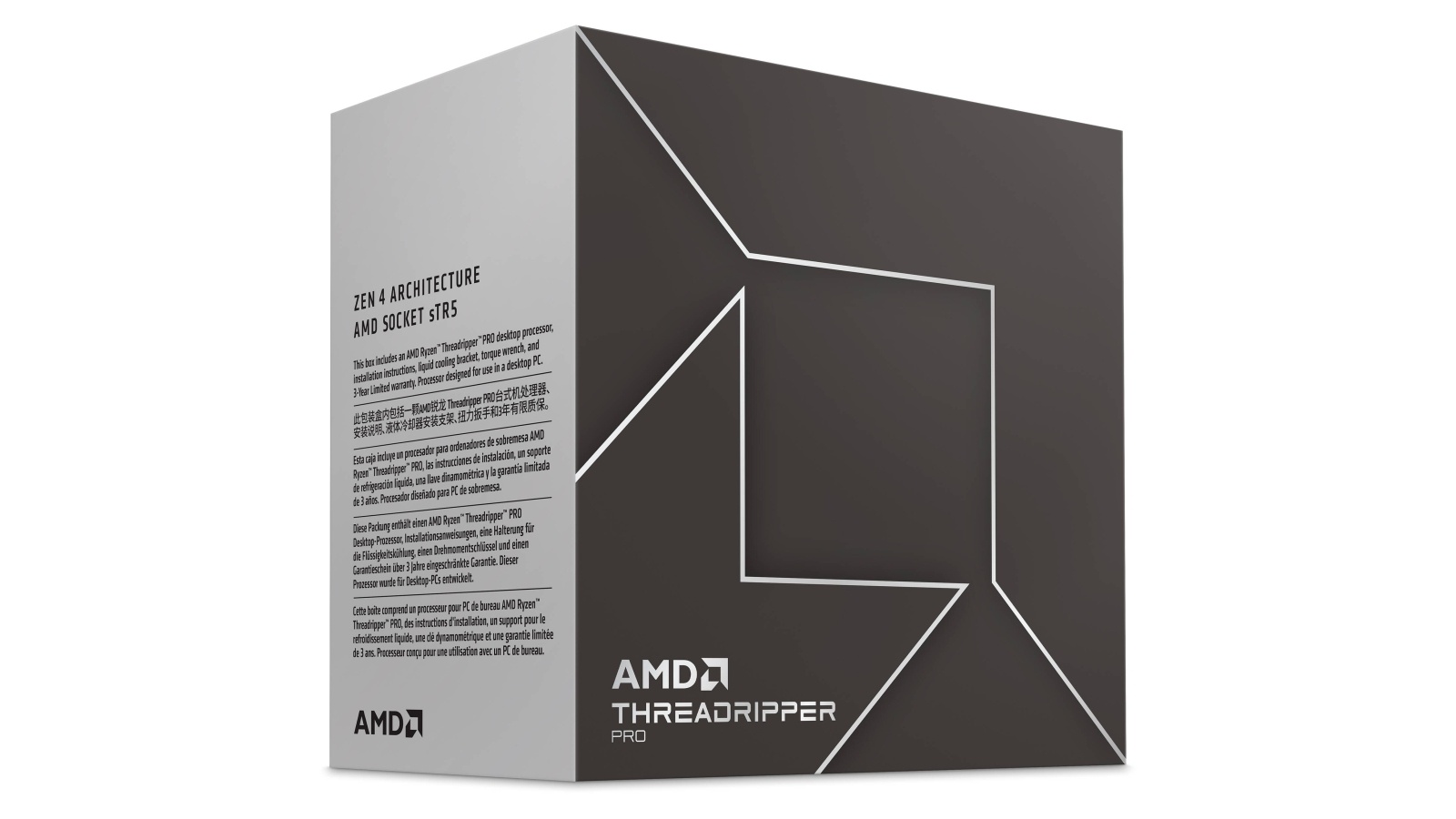 AMD Ryzen Threadripper PRO 7965WX 24-Core 4.20 GHz (5.30 GHz) procesor ...