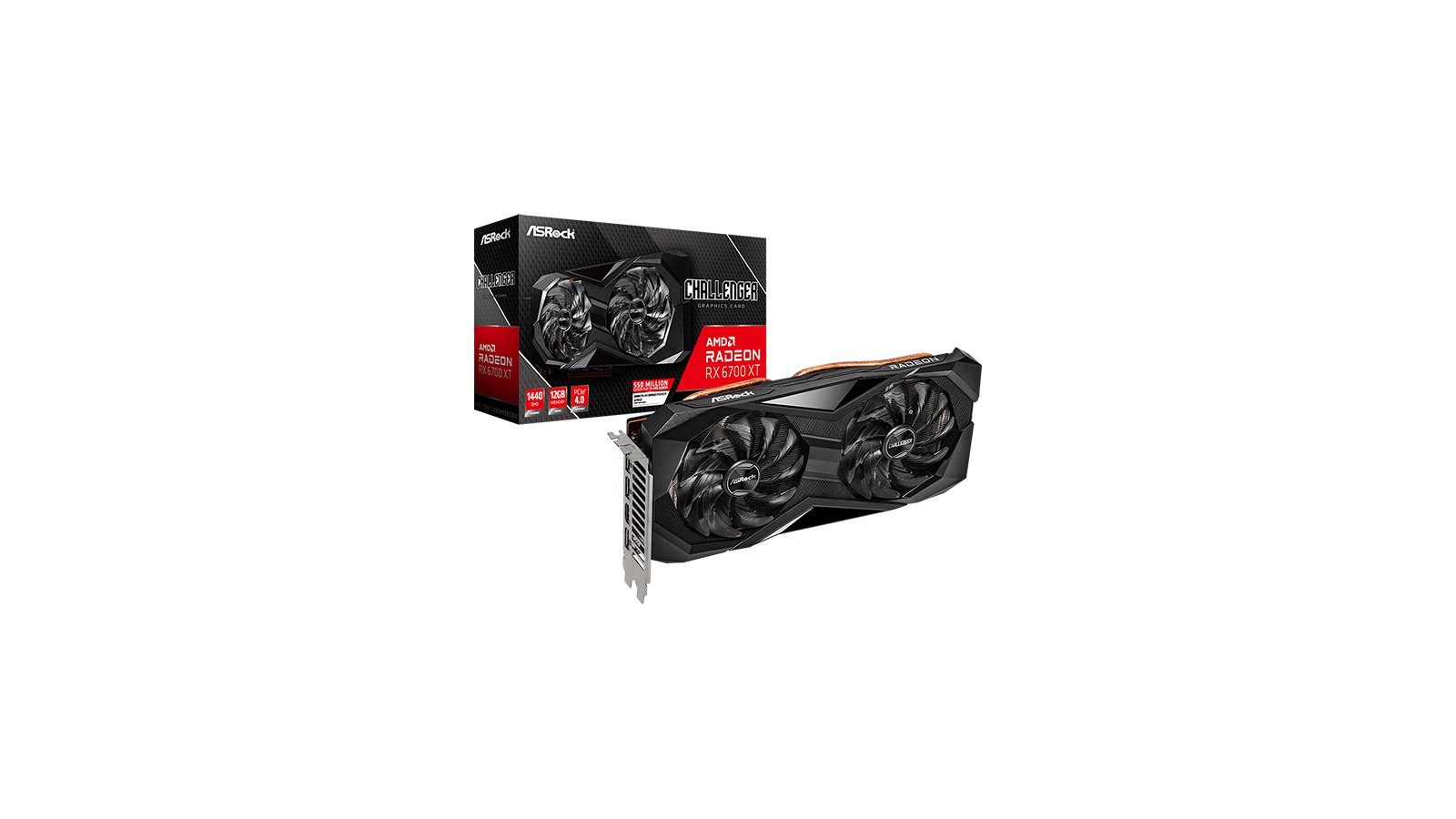 ASRock AMD Radeon RX 6700 XT Challenger D 12GB GDDR6 192-bit grafička ...