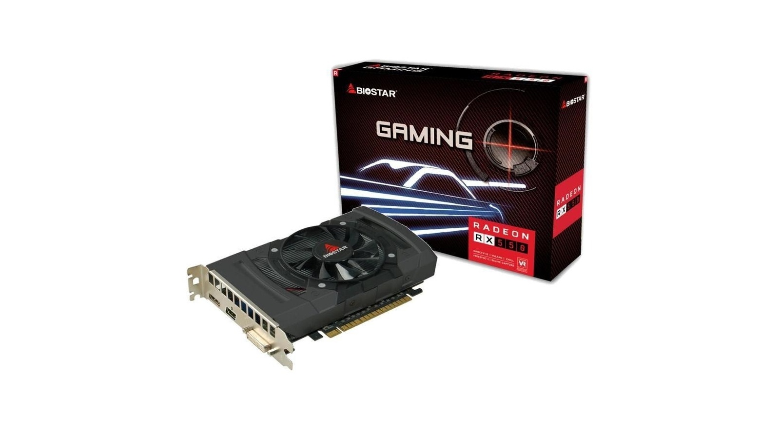 BIOSTAR AMD Radeon RX 550 4GB GDDR5 128-bit grafička kartica - Cene i ...