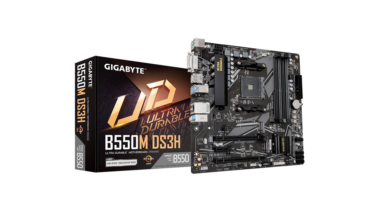GIGABYTE B550M DS3H (rev. 1.x) matična ploča - Cene i akcije