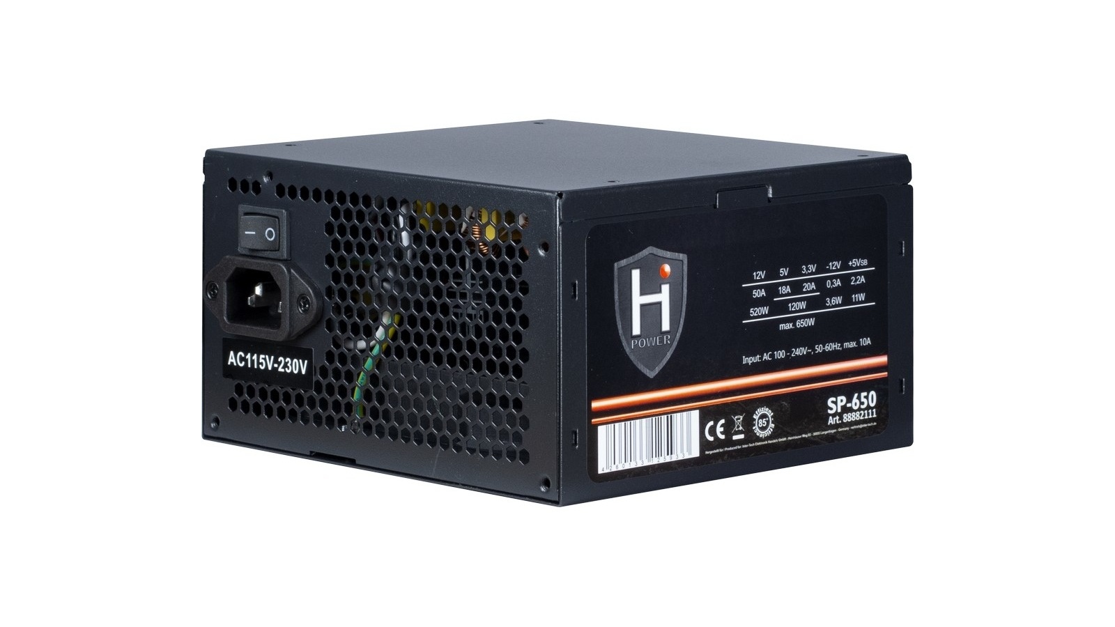 Inter-Tech napajanje HiPower SP-650 650W - Cene i akcije