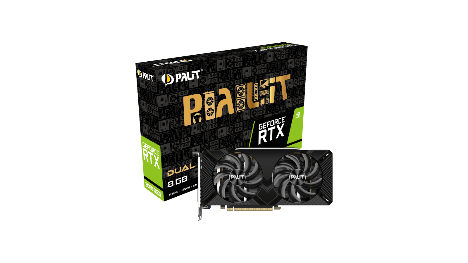 PALIT nVidia GeForce RTX 2060 SUPER DUAL 8GB GDDR6 256-bit grafička ...