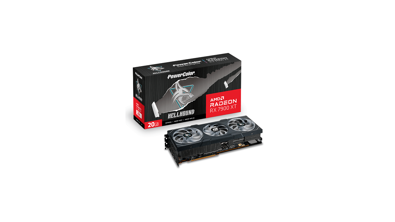 PowerColor AMD Radeon RX 7900 XT Hellhound 20GB GDDR6 320-bit grafička ...