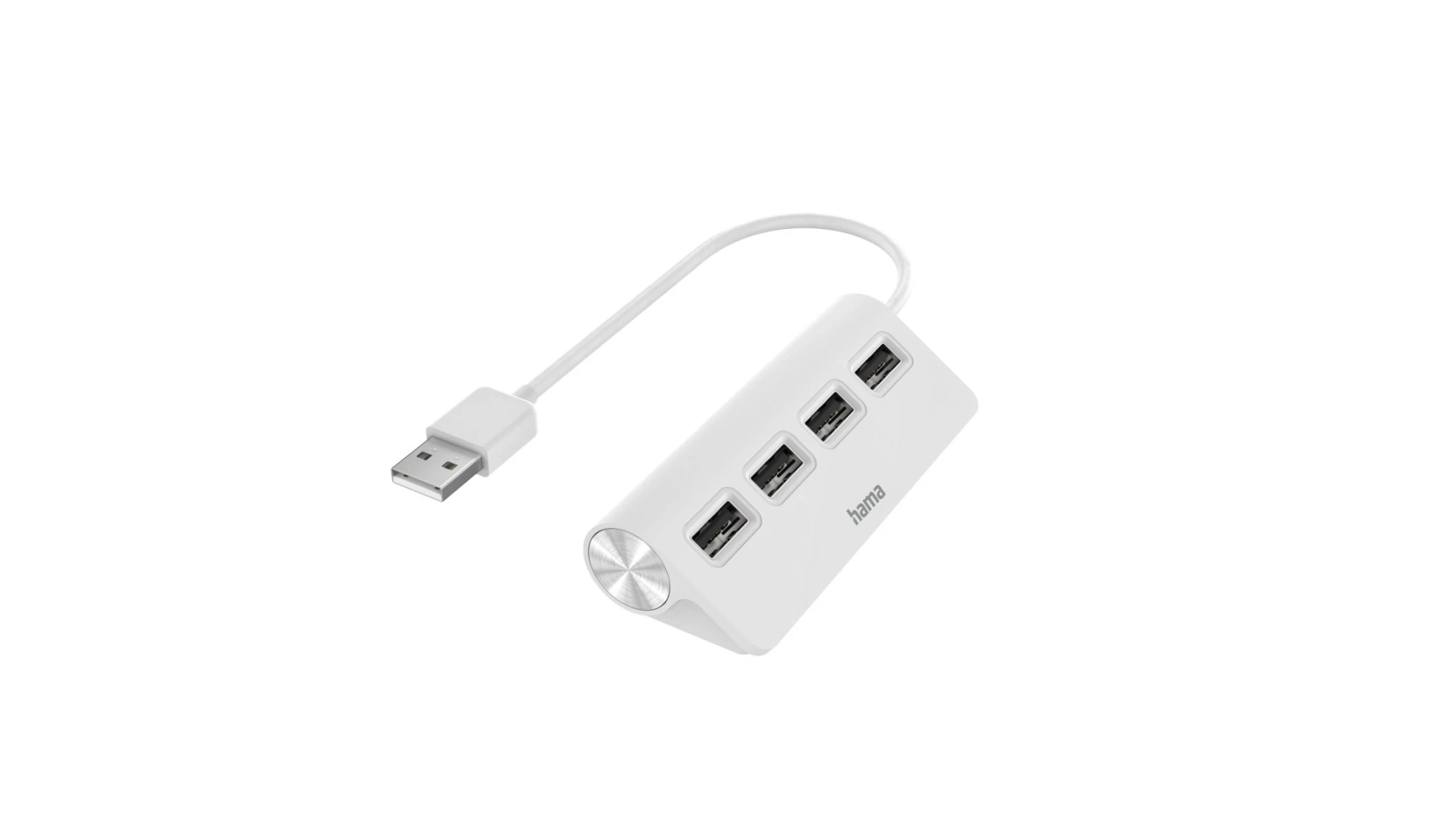 HAMA USB Hub 4-in-1 USB 2.0 beli - Cene i akcije