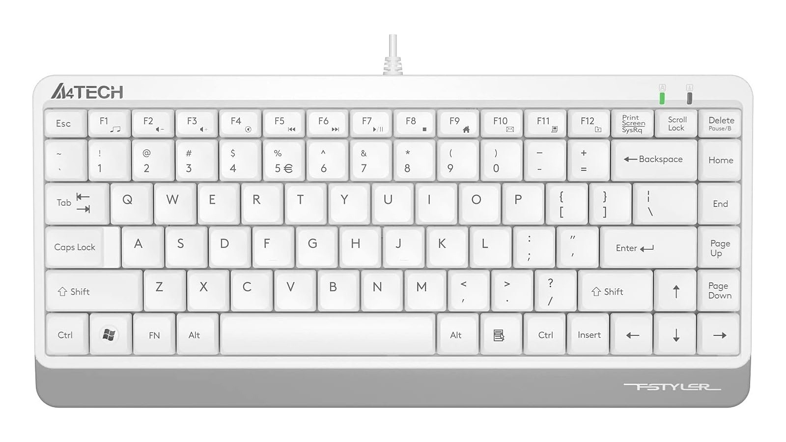 A4 TECH tastatura FK11 Fstyler bela - Cene i akcije