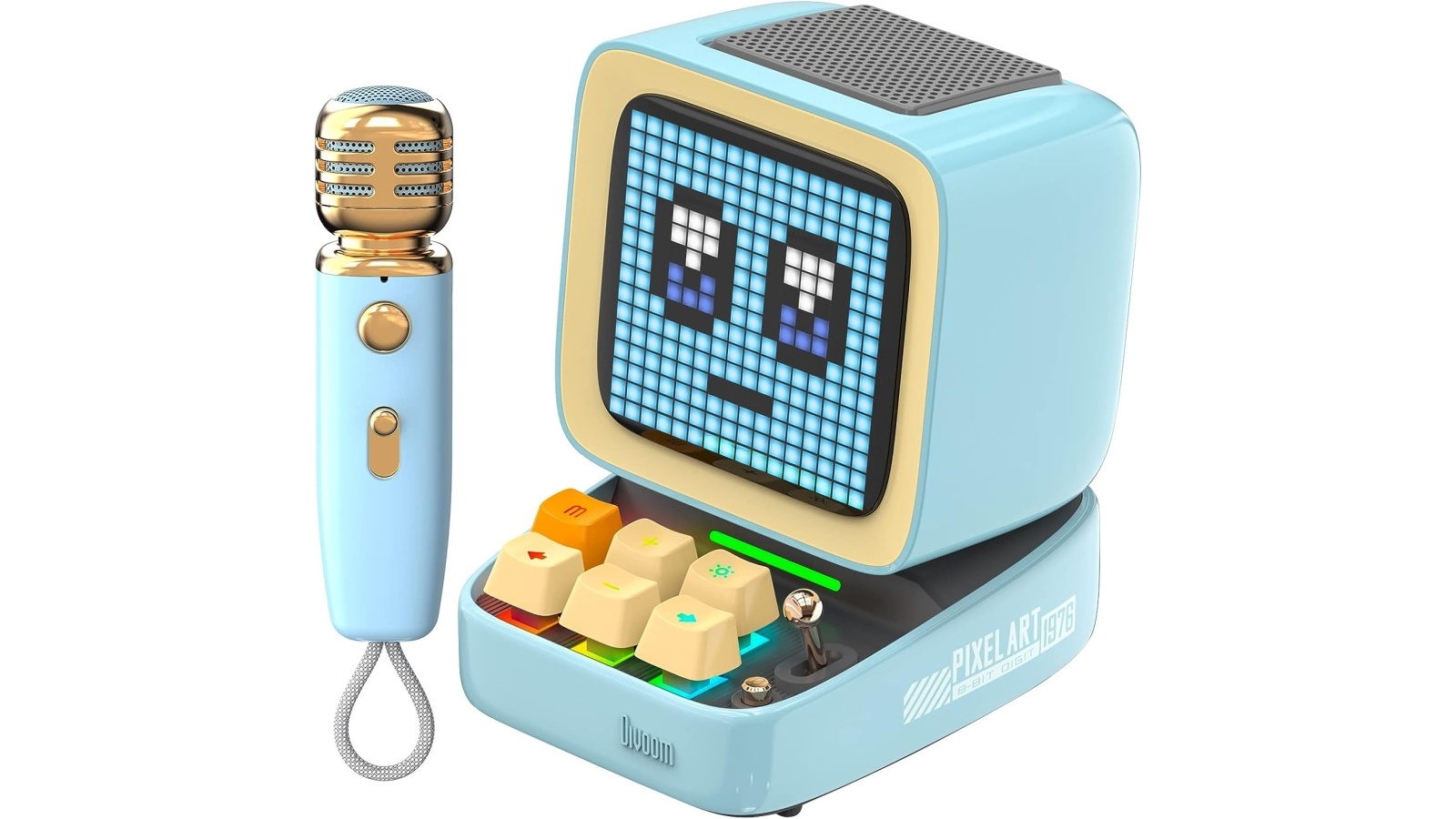 DIVOOM bluetooth zvučnik Ditoo-Mic plavi - Cene i akcije