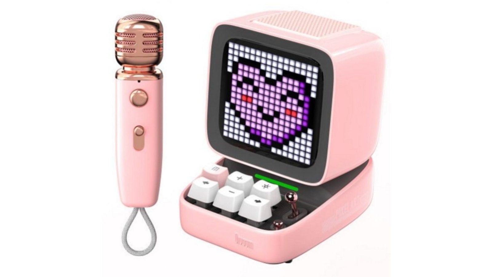 DIVOOM bluetooth zvučnik Ditoo-Mic roze - Cene i akcije