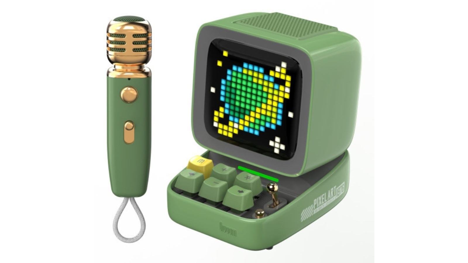 DIVOOM bluetooth zvučnik Ditoo-Mic zeleni - Cene i akcije