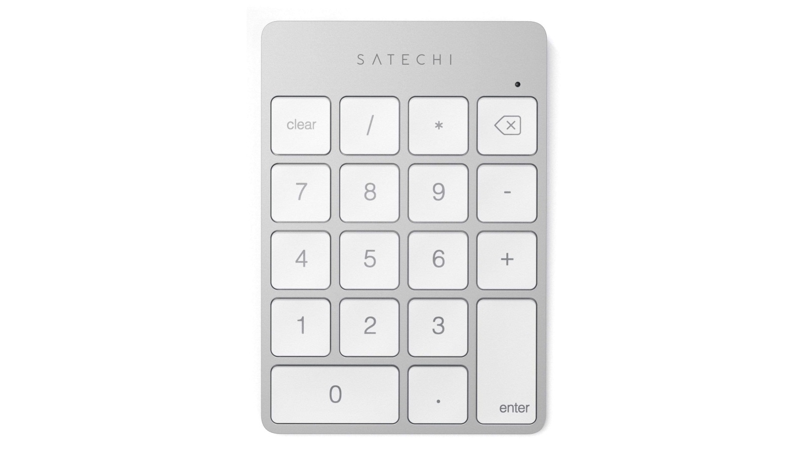 SATECHI bežična numerička tastatura Aluminium Slim (ST-SALKPS) Silver ...