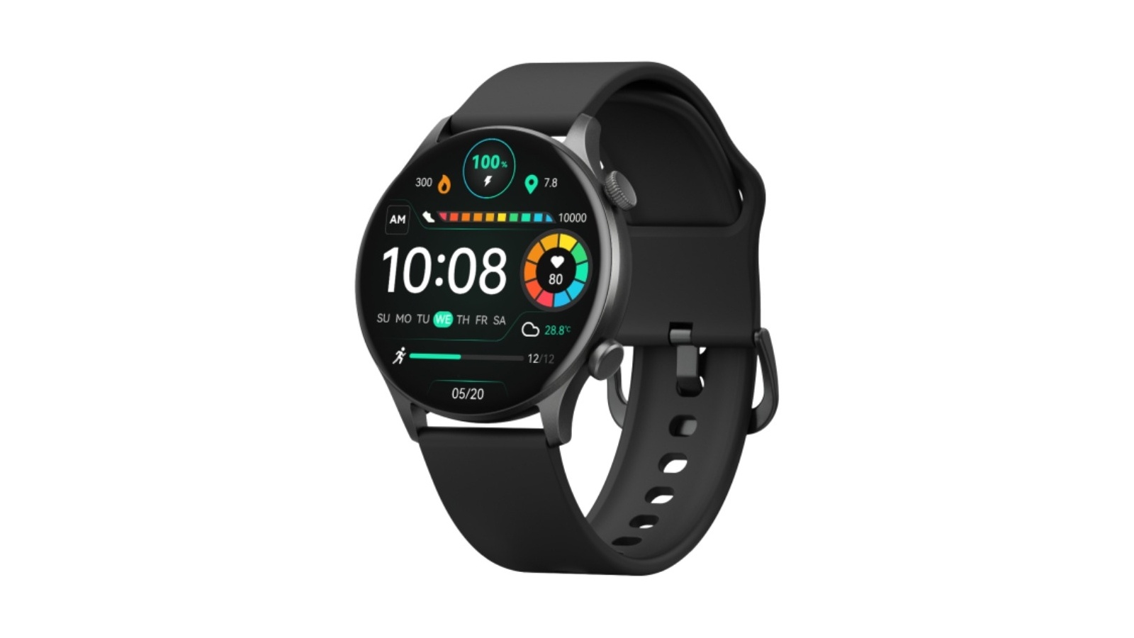 XIAOMI HAYLOU Solar Plus RT3 Black pametni sat - Cene i akcije