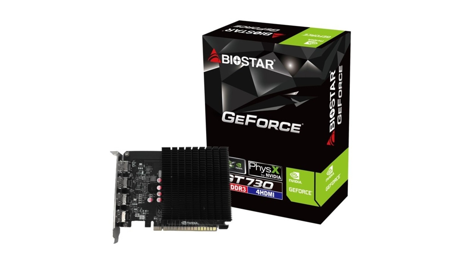BIOSTAR nVidia GeForce GT 730 4GB GDDR3 64-bit grafička kartica - Cene ...