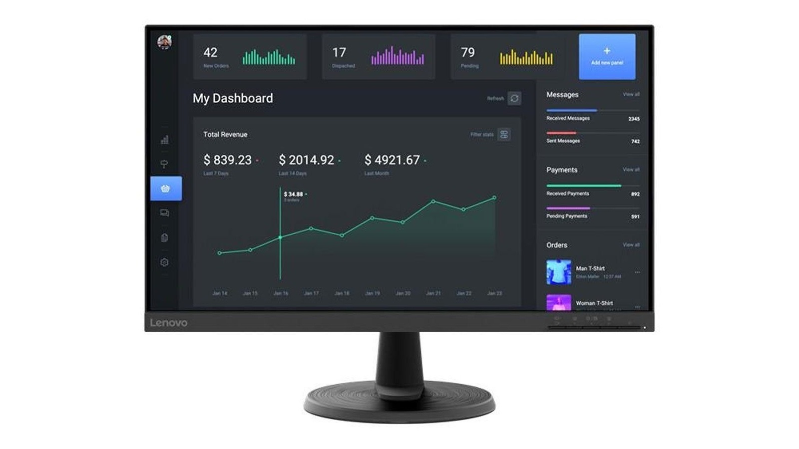 LENOVO monitor D24-40 (D22238FD0) - Cene i akcije