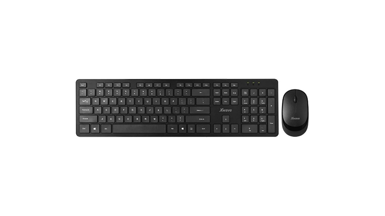 XWAVE set bežični miš i tastatura BK 01 - Cene i akcije