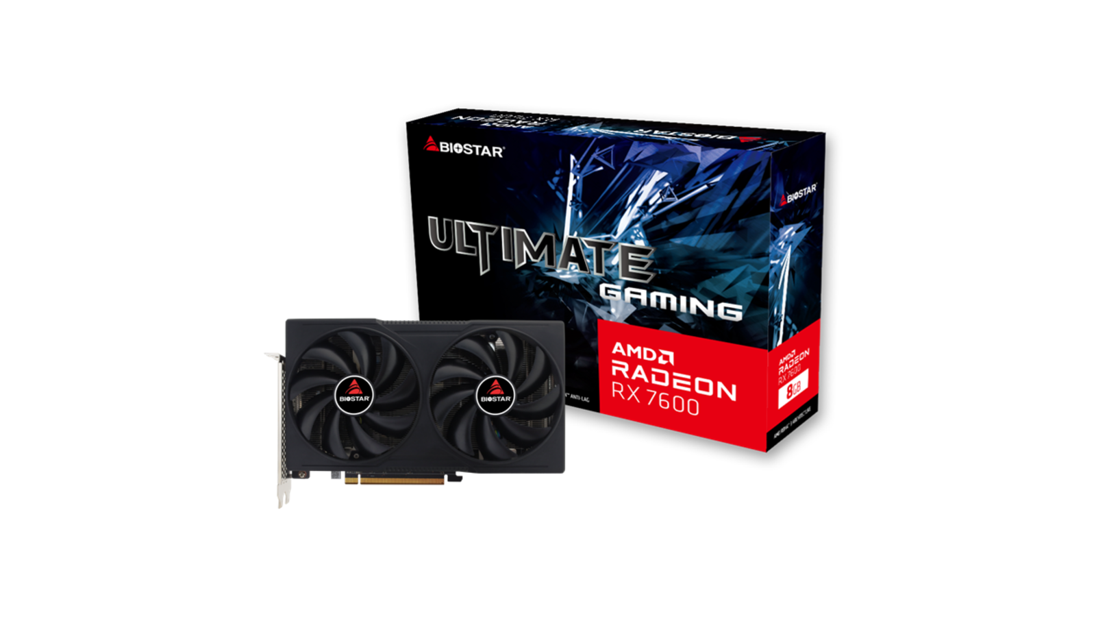 BIOSTAR AMD Radeon RX 7600 8GB GDDR6 128-bit grafička kartica - Cene i ...