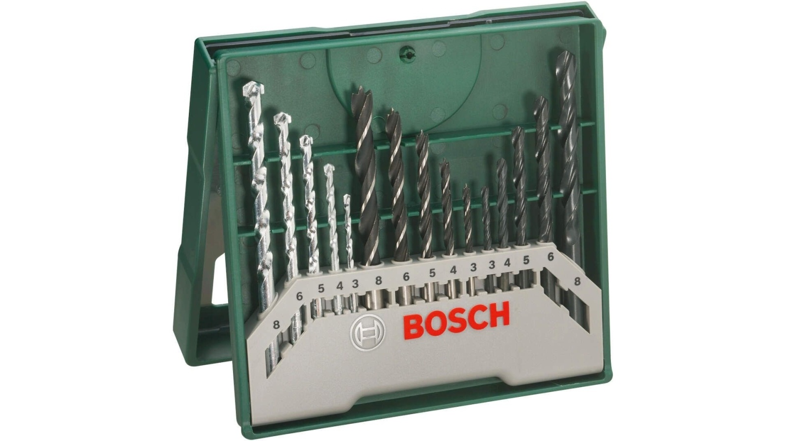 BOSCH 15-delni Mini-X-Line set burgija drvo/metal/beton (2607019675 ...