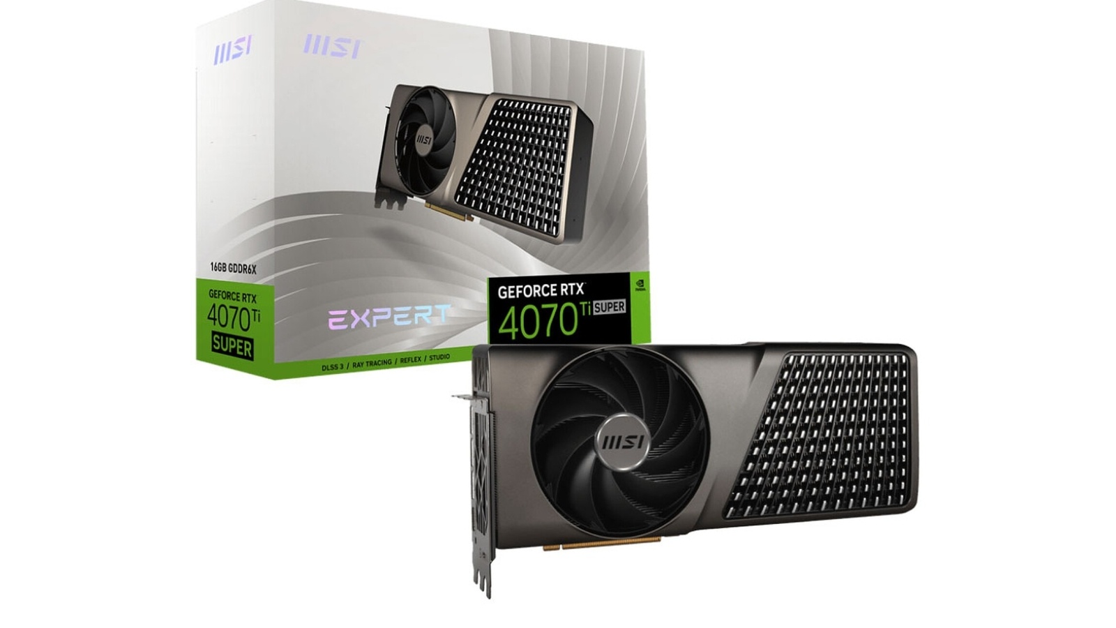 MSI nVidia GeForce RTX 4070 Ti SUPER EXPERT 16GB GDDR6X 256-bit ...
