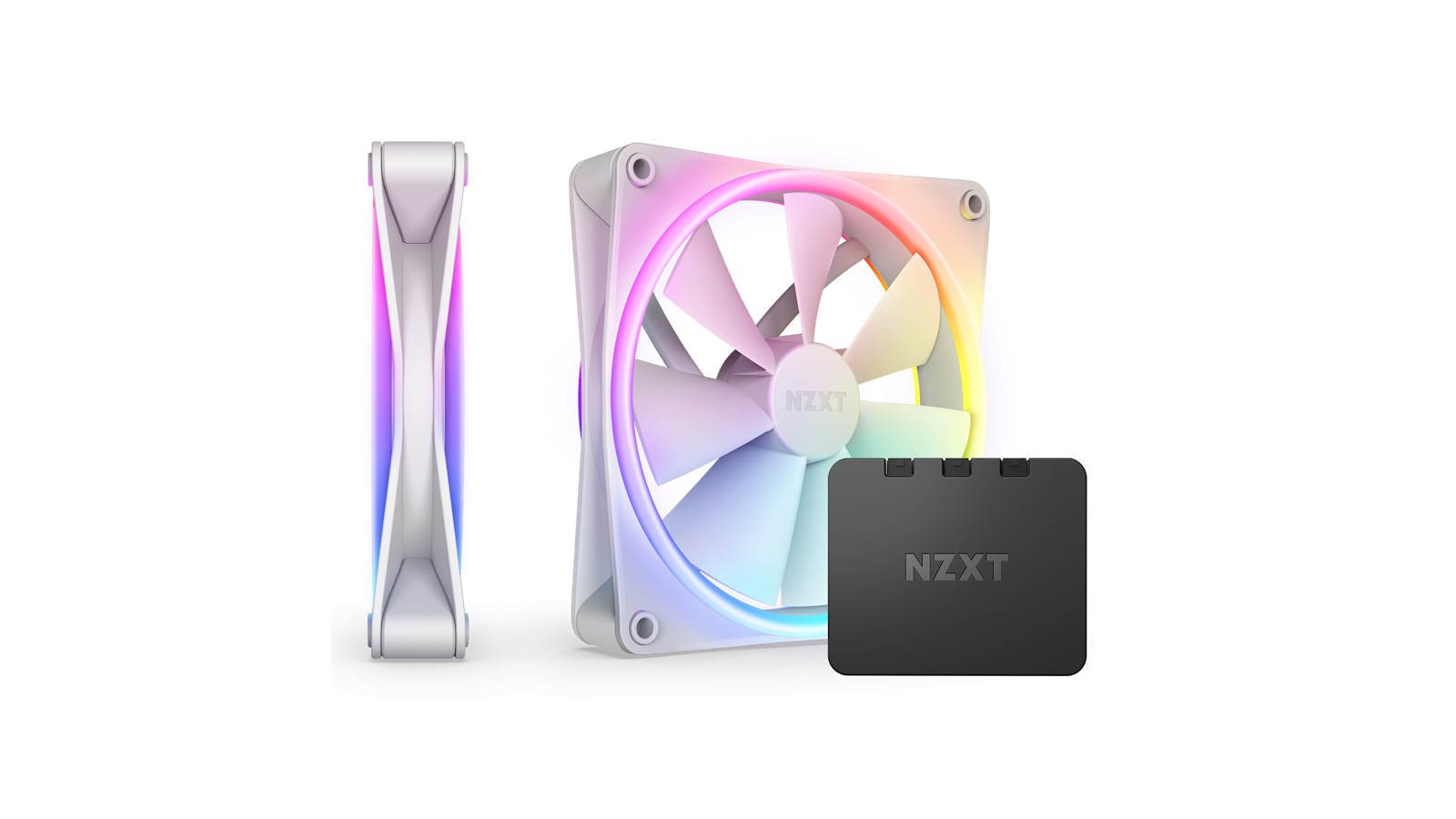 NZXT F140 RGB Duo Twin Pack 140mm ventilator za PC (RF-D14DF-W1) - Cene ...