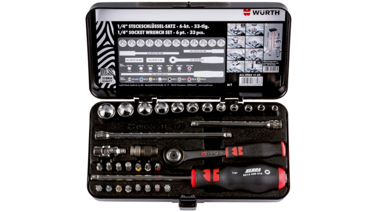 WURTH ZEBRA 09651132 set nazuvaka i bitova - Cene i akcije