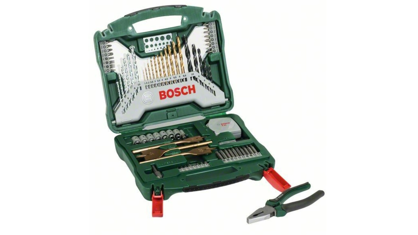 BOSCH 73-delni X-Line set kofera sa priborom i kleštima - Cene i akcije