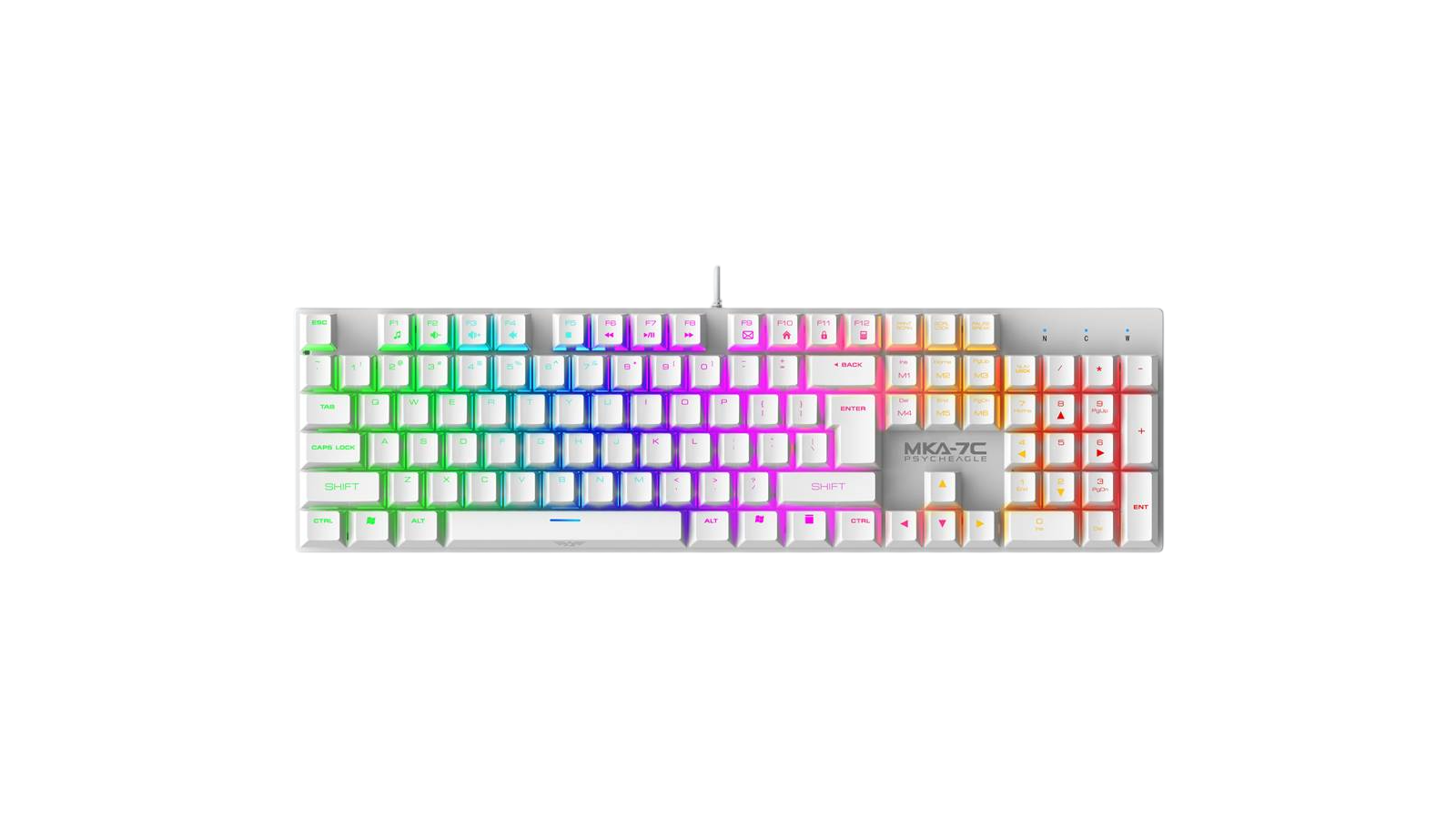 ARMAGGEDDON tastatura MKA-7C Psycheagle White - Cene i akcije