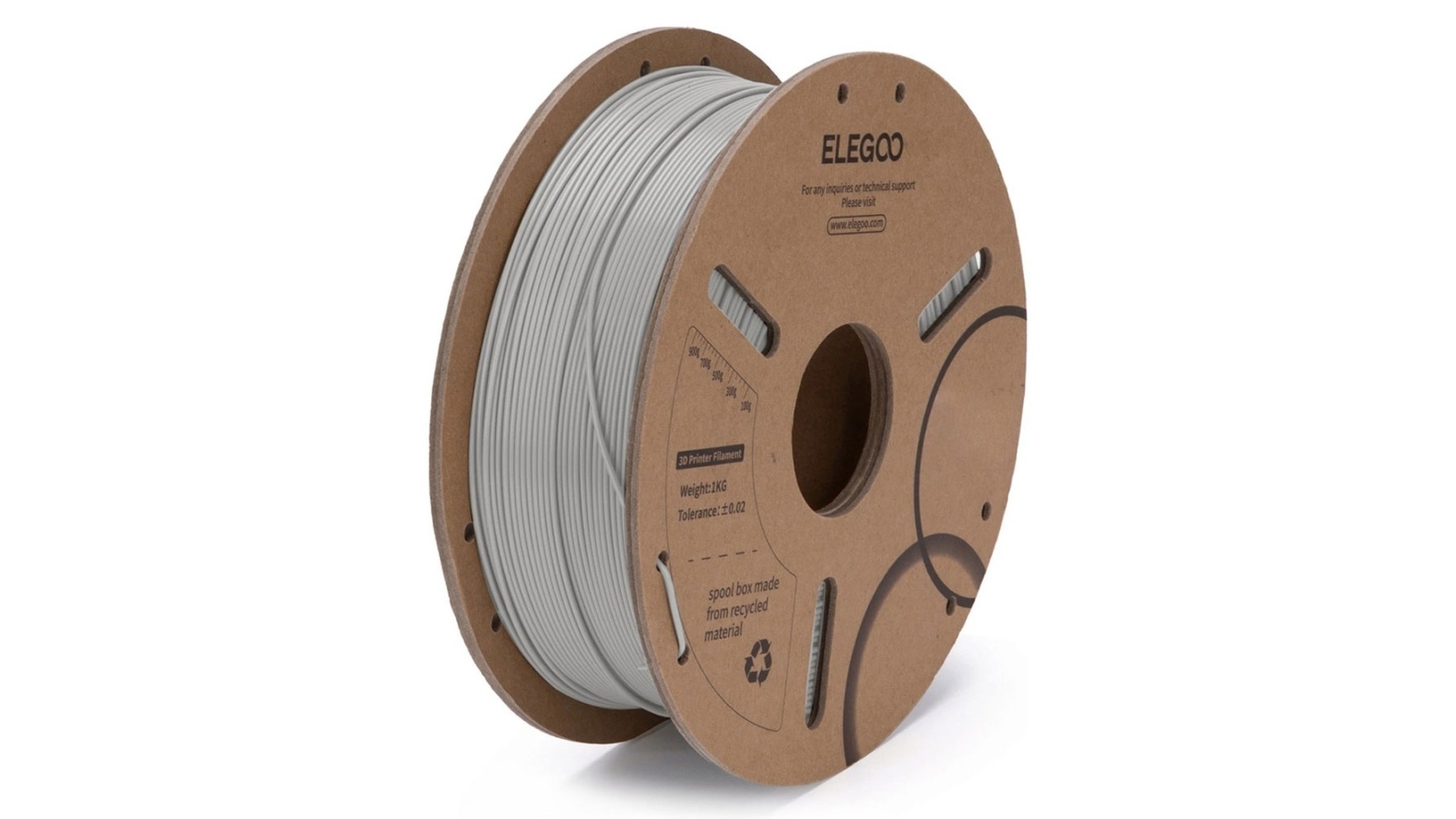 ELEGOO PLA 1,75mm 1kg srebrni filament za 3D štampač - Cene i akcije