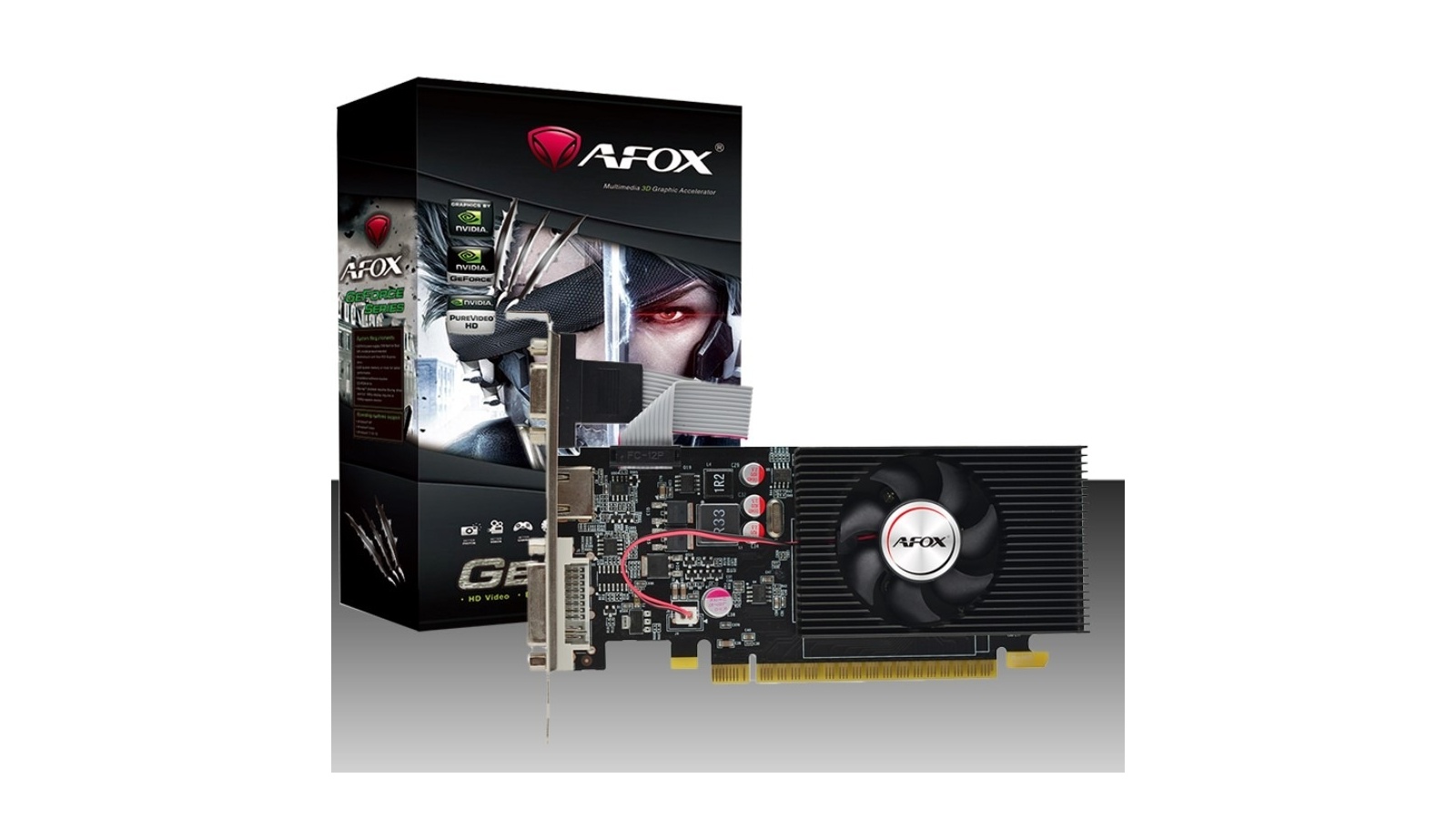 AFOX nVidia GeForce GT 730 (AF730-4096D3L6) 4GB DDR3 128-bit grafička ...