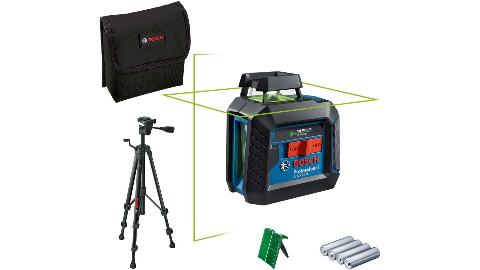 BOSCH GLL 2-20 G 0601065001 samonivelišući linijski laser - Cene i akcije
