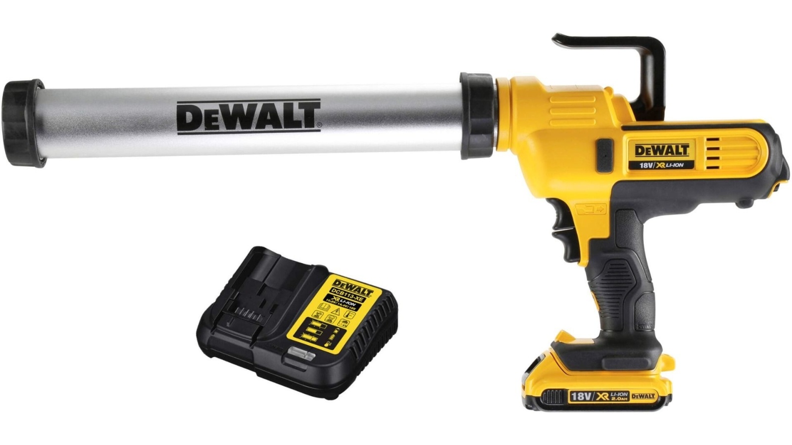DeWALT DCE580D1 18V 2.0Ah aku pištolj za silikon - Cene i akcije