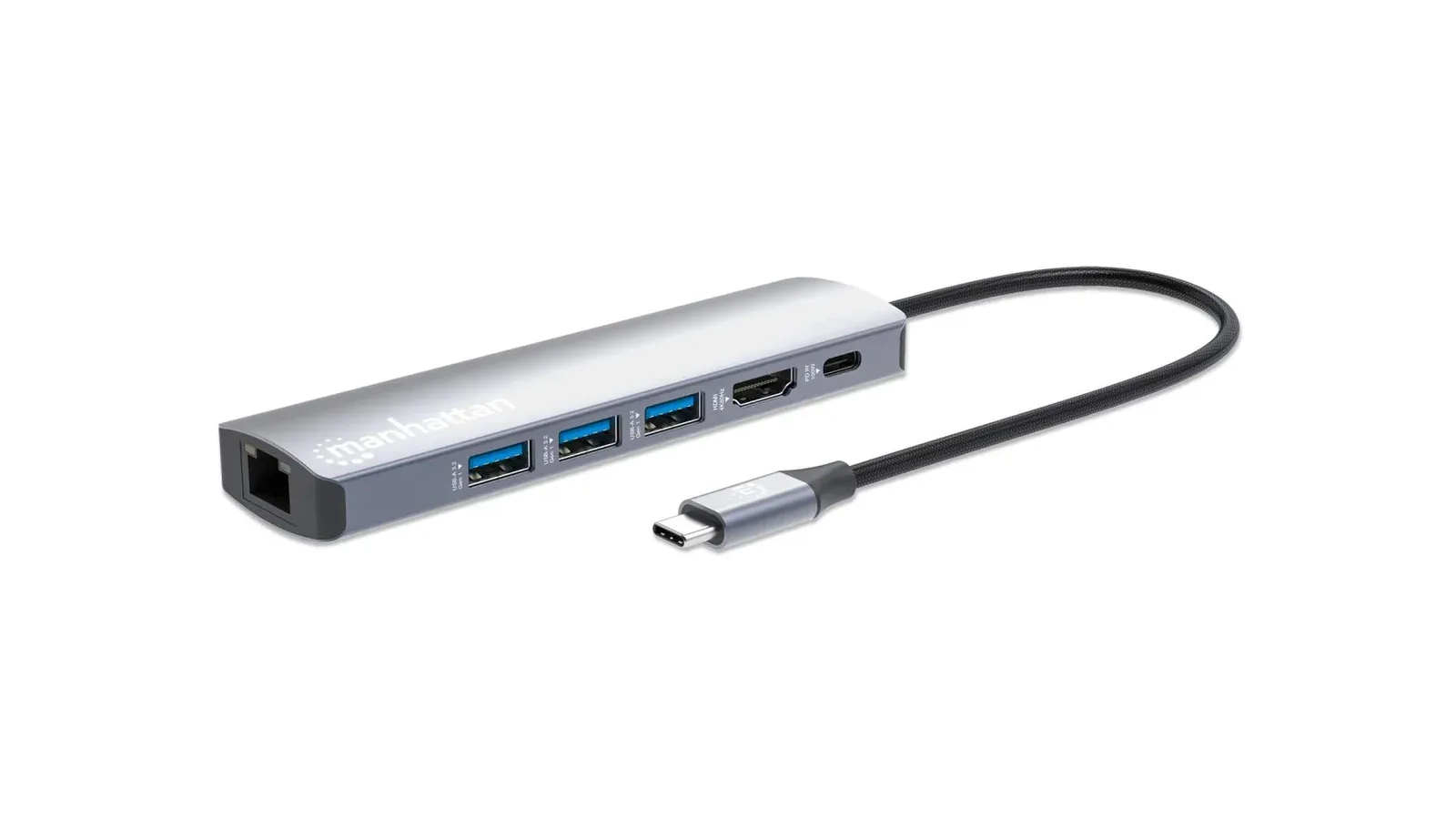 MANHATTAN Docking station 6-in-1 PD/4K Multiport Hub - Cene i akcije