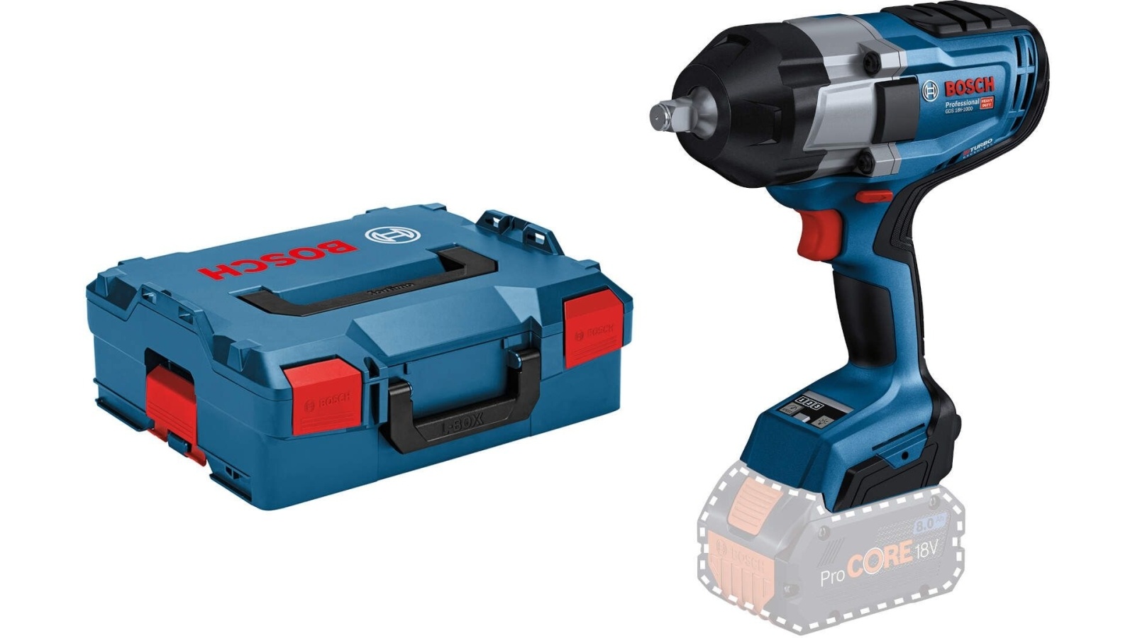 BOSCH GDS 18V-1000 Solo 06019J8301 aku udarni odvrtač - Cene i akcije