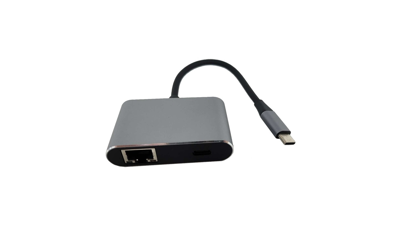 FAST ASIA konverter USB-C (m) na 2x USB 3.0 (ž) + USB-C (ž) + RJ45 (ž ...