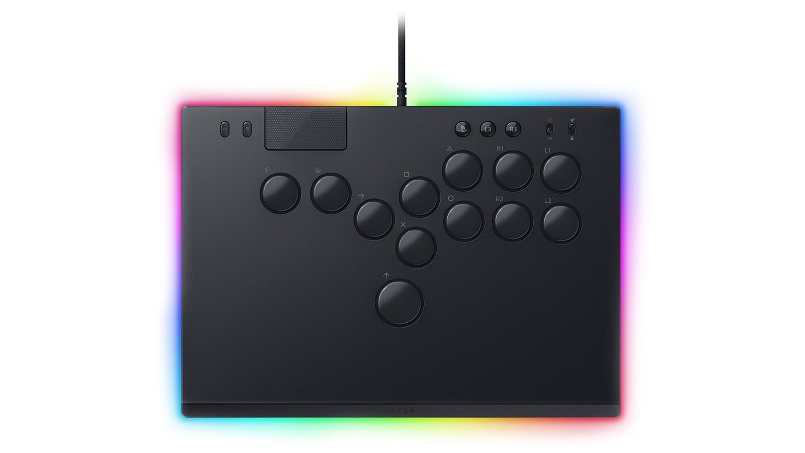 RAZER Kitsune All-Button Optical Arcade Controller For PS5 and PC ...