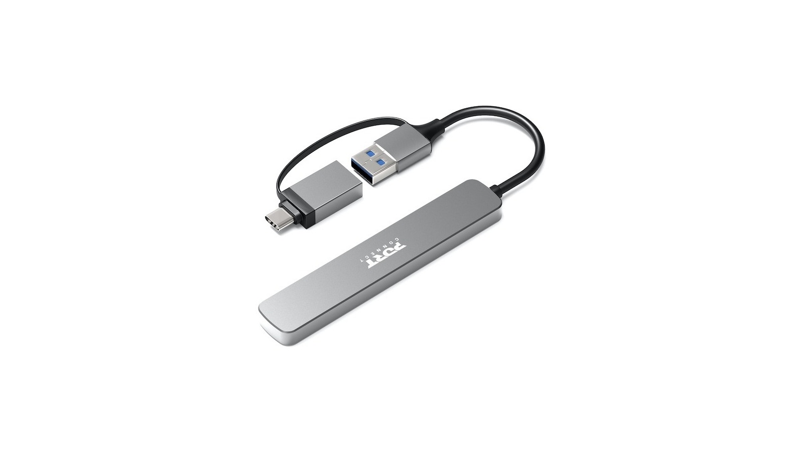 PORT DESIGNS USB Hub USB-C/USB-A vers 4 ports USB-A 3.0 5Gbps Slim ...