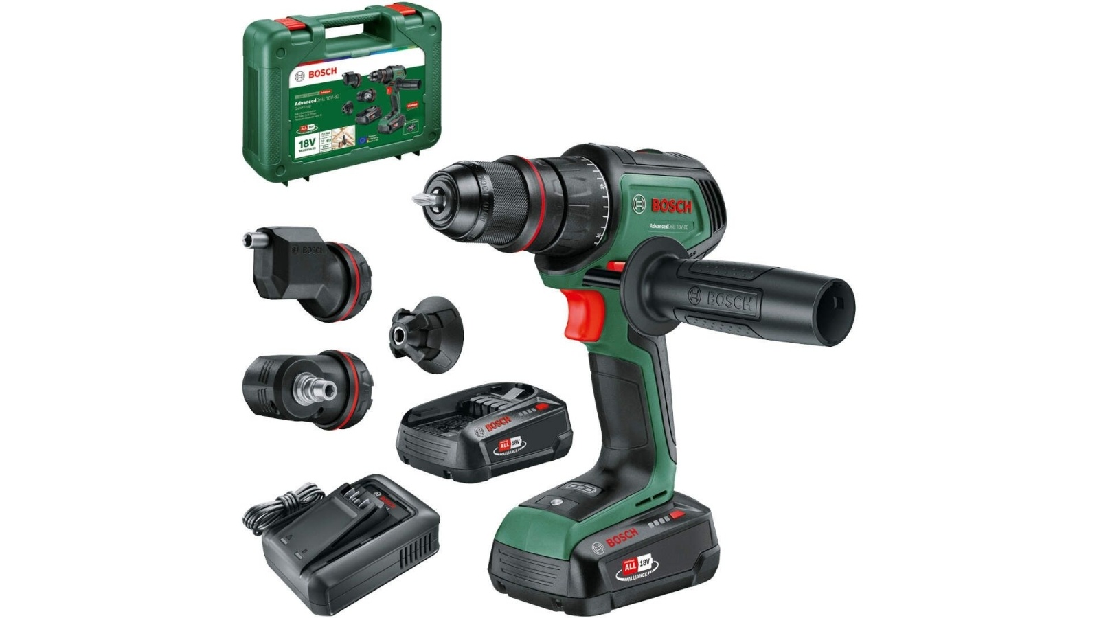 BOSCH AdvancedDrill 18V-80 QuickSnap 06039E2004 aku bušilica - Cene i ...