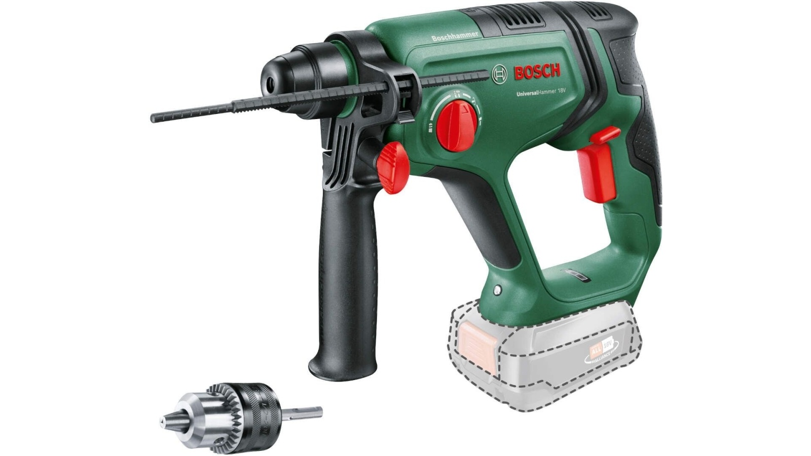 BOSCH UniversalHammer 18V Solo 06039D6001 aku elektro-pneumatski čekić - Cene i akcije