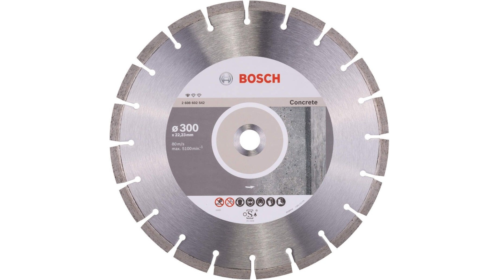 BOSCH 300 x 22,23 x 3,1 x 10 mm 2608602542 dijamantska rezna ploča ...