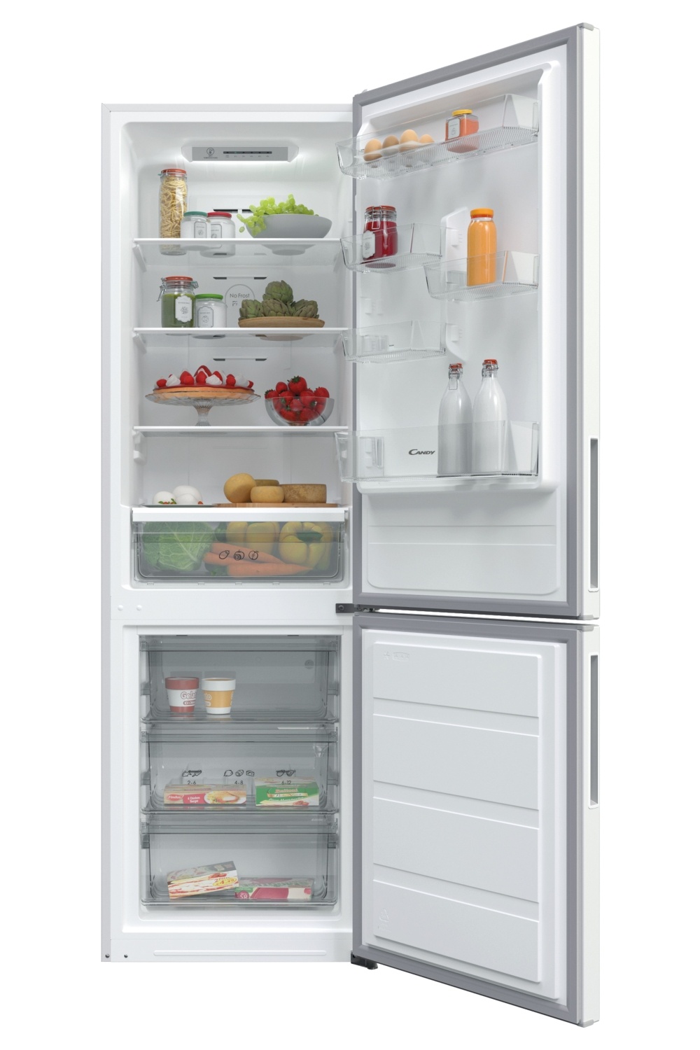CANDY kombinovani frižider CVBNM 6182WP/S - Cene i Akcije - Tehnoteka