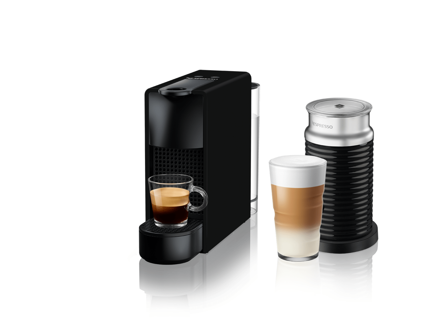 NESPRESSO aparat za kafu Essenza Mini Black Aeroccino A3NC30EUBK-TX - Cene i Akcije - Tehnoteka